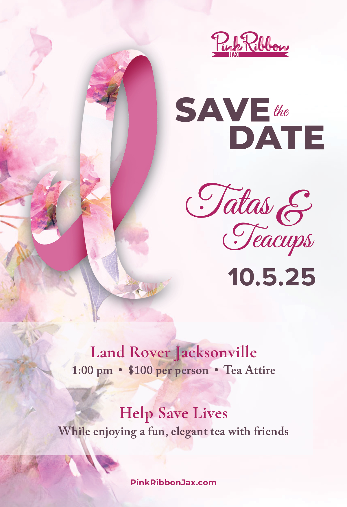 Pink Ribbon Jax: Tatas & Teacups | Jax Community Events